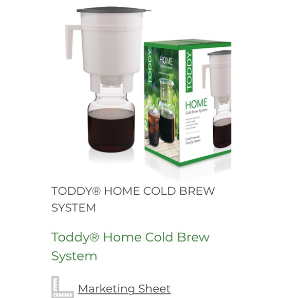 Toddy | Kitchen | Toddy Cold Brew Kit W Instructions Paper Filter ...